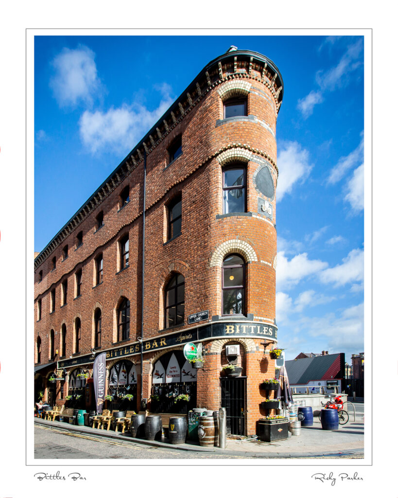 Belfast Pub Bittles Bar Landscape Print | Ricky Parker Photography